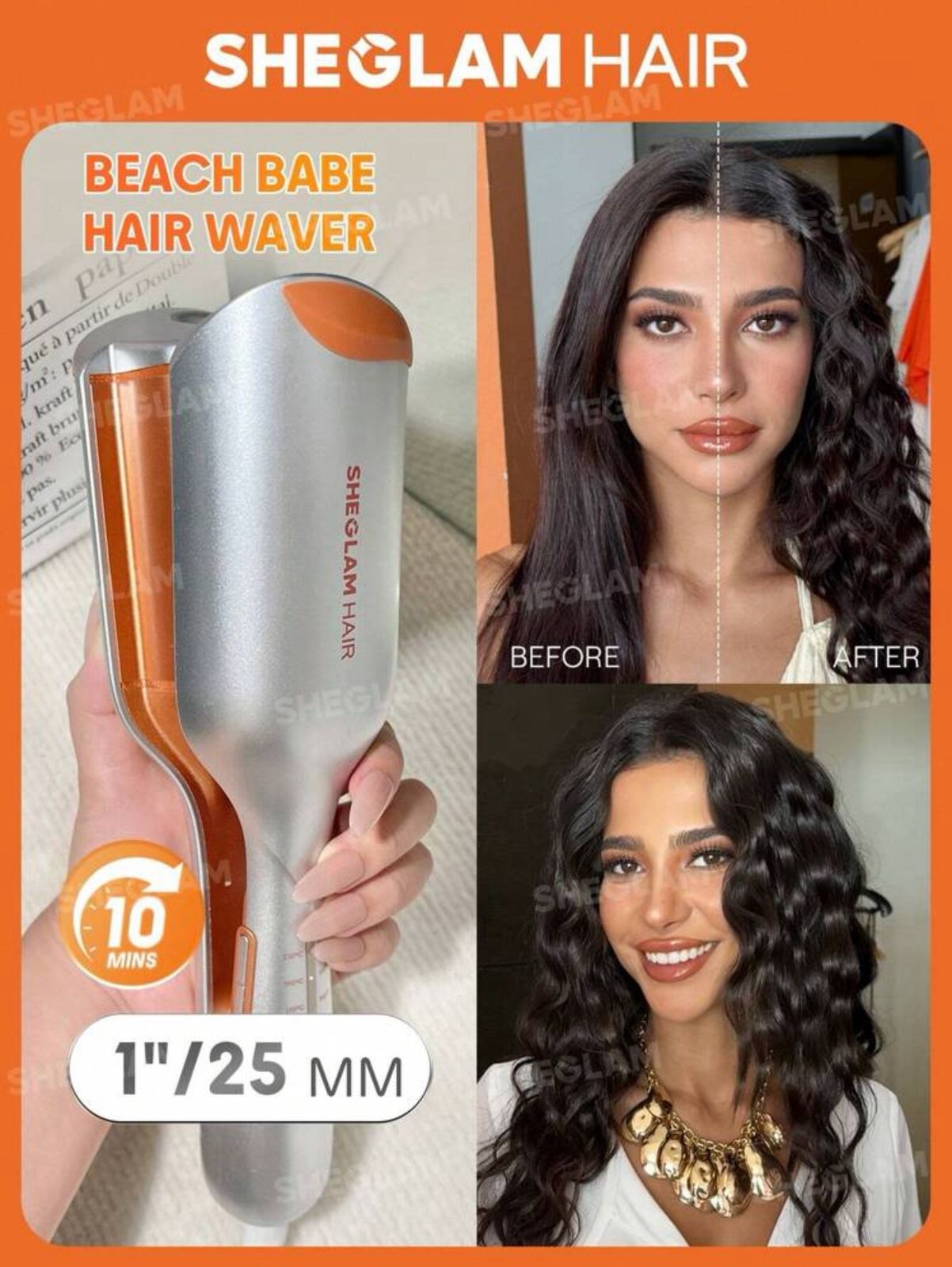 SHEGLAM HAIR Beach Babe Hair Waver – Sheglam Egypt