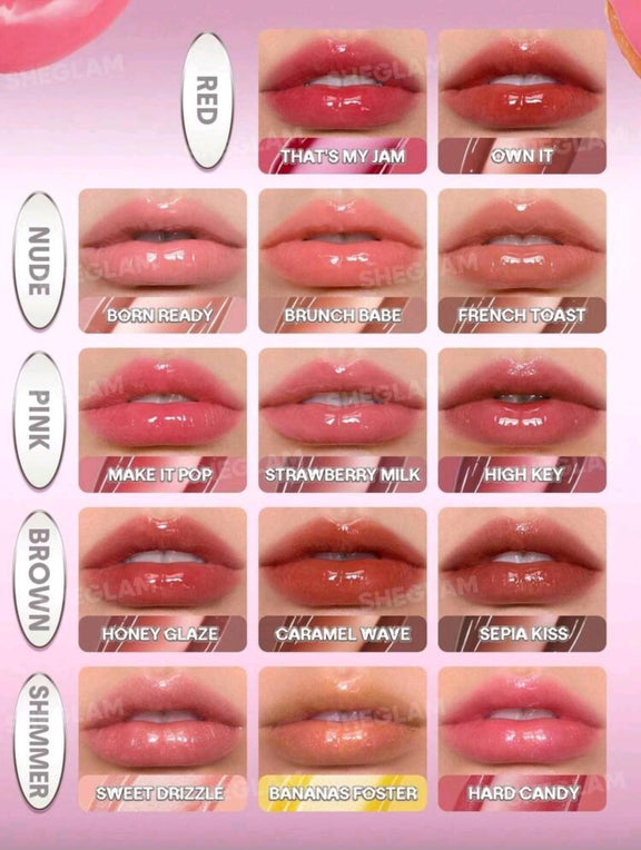 SHEGLAM Glass Lock Air Gloss – Sheglam Egypt